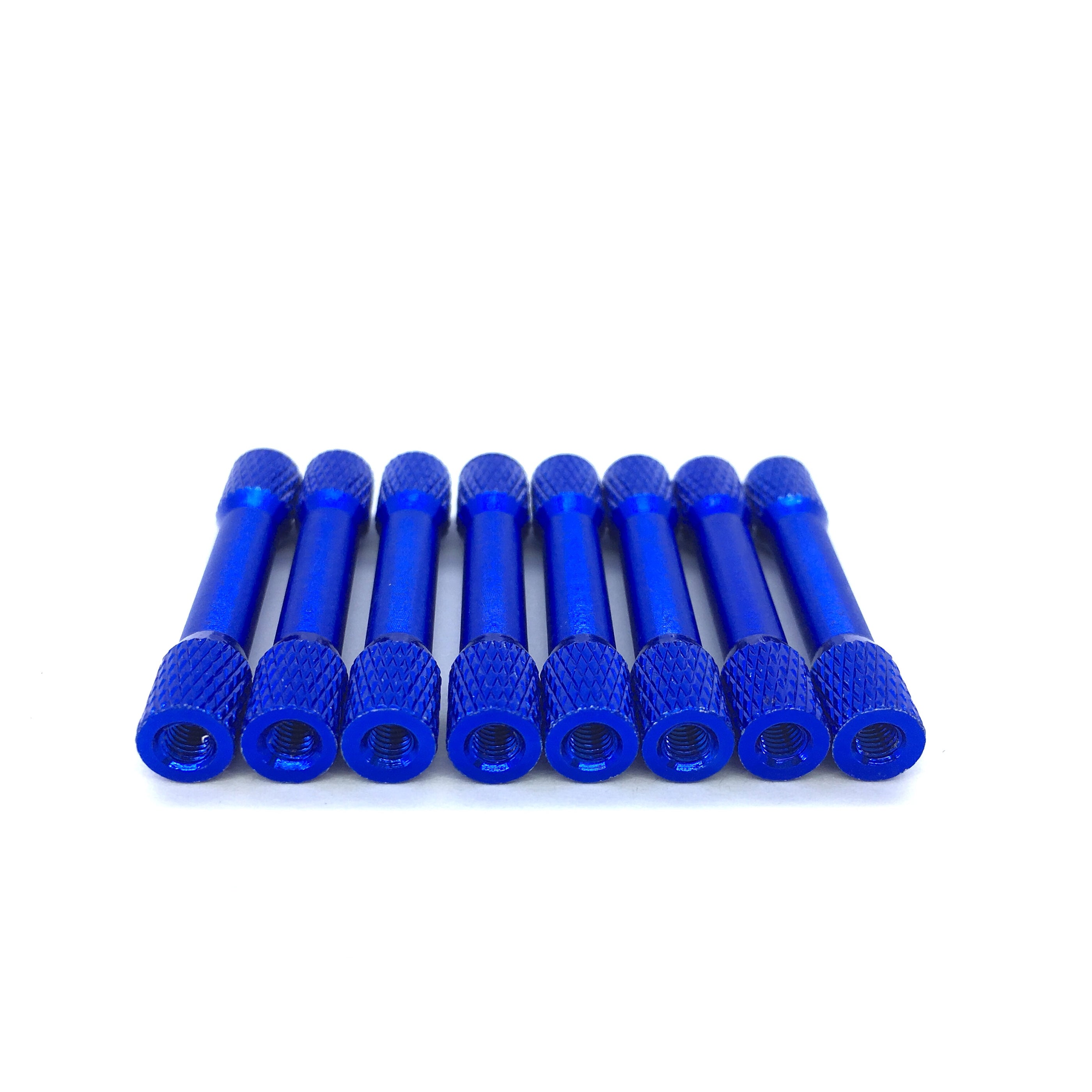 Alu Standoffs M3 35mm Tapered Textured (8 pcs in a bag) — Flying Robot