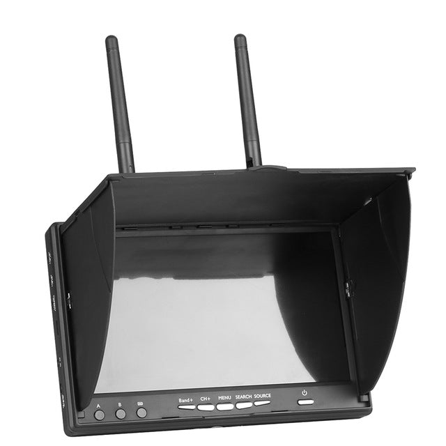 FPV Screen 7 inch TFT LCD 5.8ghz Diversity Receiver Monitor with DVR ...