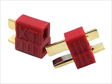 Nylon T-Connectors Deans (male female pair) — Flying Robot