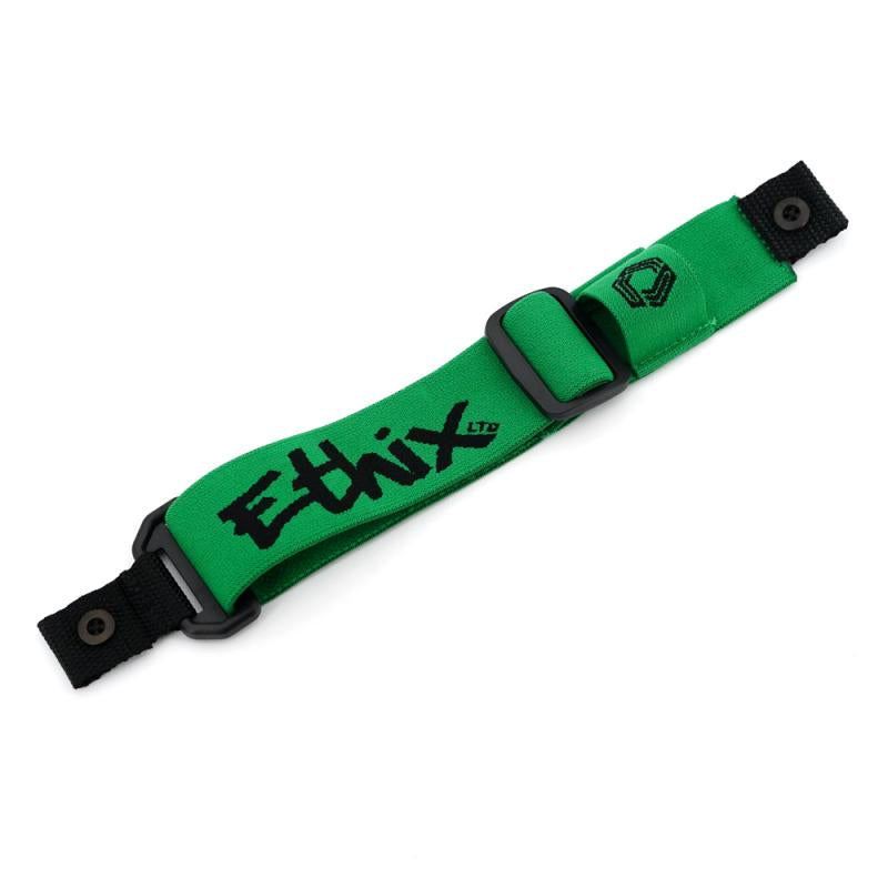 Ethix Goggle Strap HD Green (Black Logo) — Flying Robot