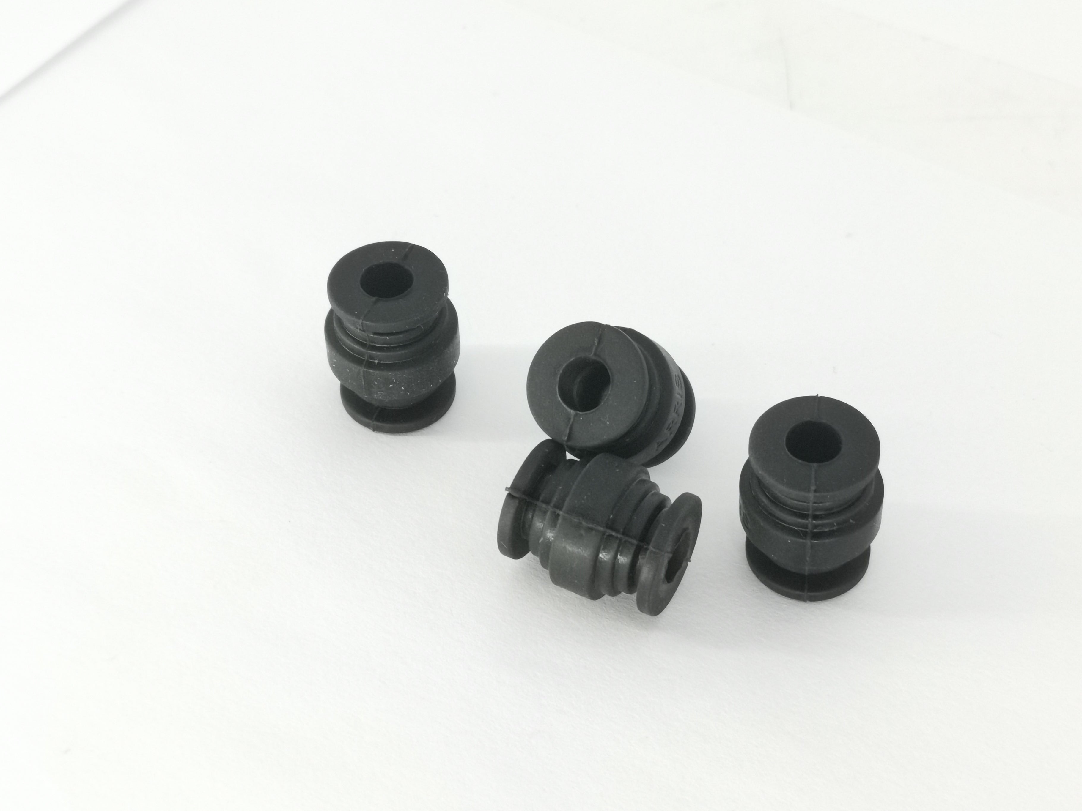Anti-Vibration Absorber Rubber ABS-Balls 16mm x 20mm Black 4pcs/set ...